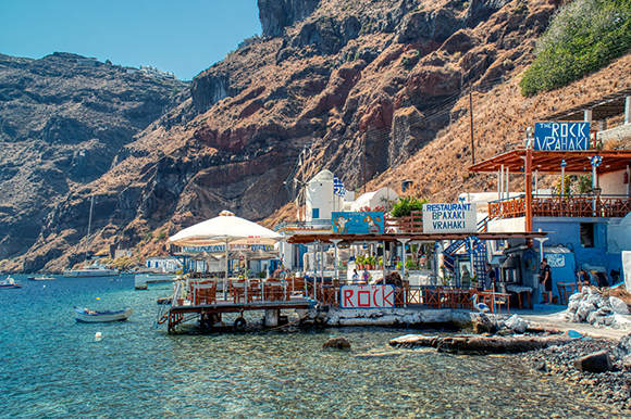 thirassia island - Santorini Sailing Tour